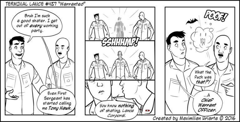 Terminal Lance #437 “Warranted” - Terminal Lance