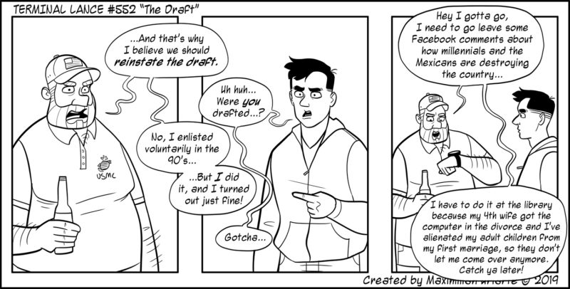 Terminal Lance #552 “The Draft” - Terminal Lance