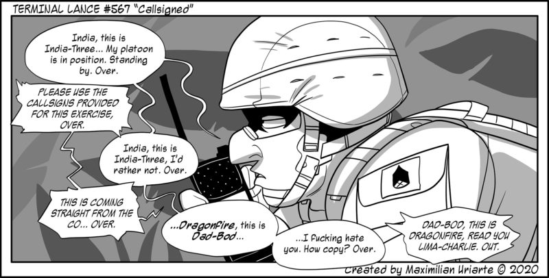 Terminal Lance #567 “Callsigned” - Terminal Lance