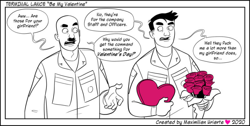 Terminal Lance “Be My Valentine” - Terminal Lance
