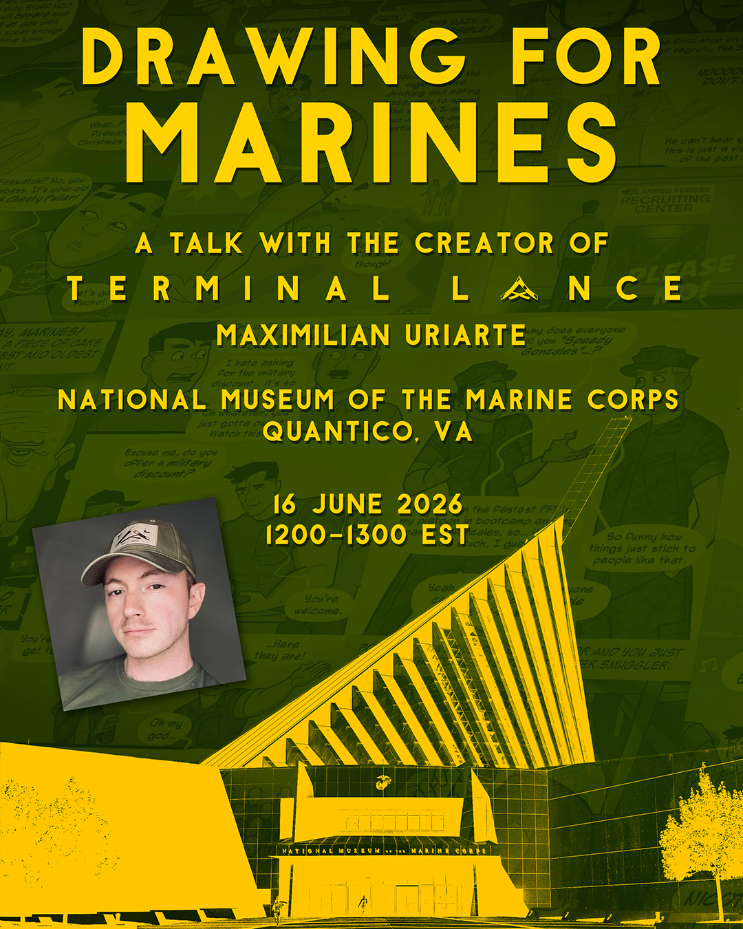 Drawing for Marines At the NMMC - Terminal Lance